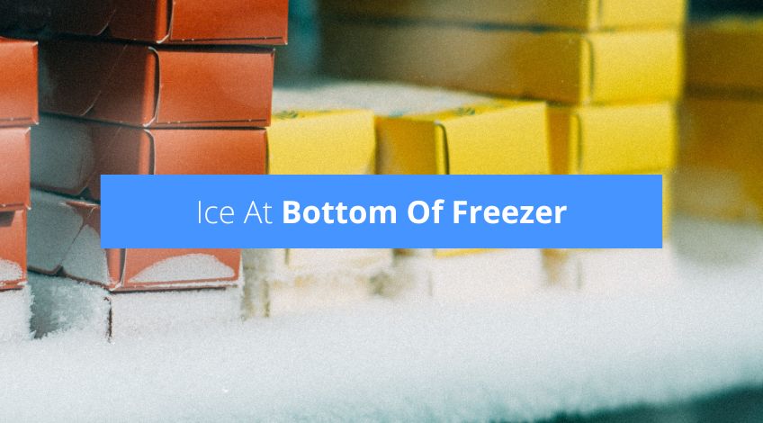Ice At Bottom Of Freezer? (do this) - Check Appliance