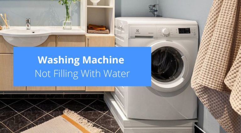 Washing Machine Not Filling With Water? (water not going into washer ...