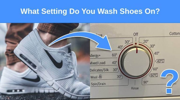 What Setting Do You Wash Shoes On? (& how to dry them after) - Check ...