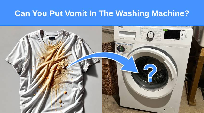 Can You Put Vomit In The Washing Machine? - Check Appliance