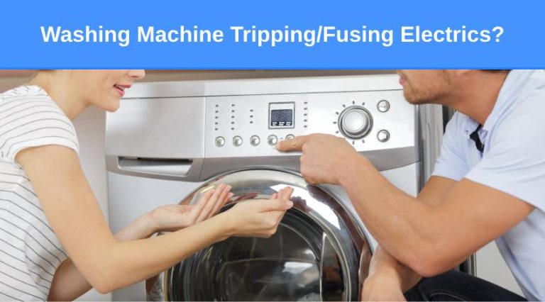 Washing Machine Tripping/Fusing Electrics? (here’s why & what to do ...