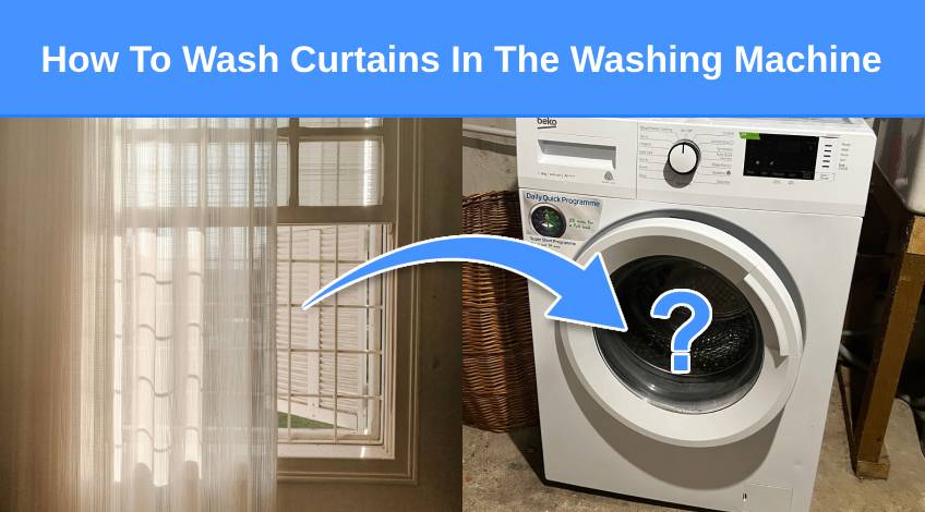 How To Wash Curtains In The Washing Machine - Check Appliance